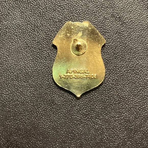 Accessories | Vintage Metro Police State Of Ga Investigator Fugitive ...